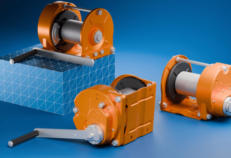 The G-WINCH is a height safety winch designed for personnel and is also ...
