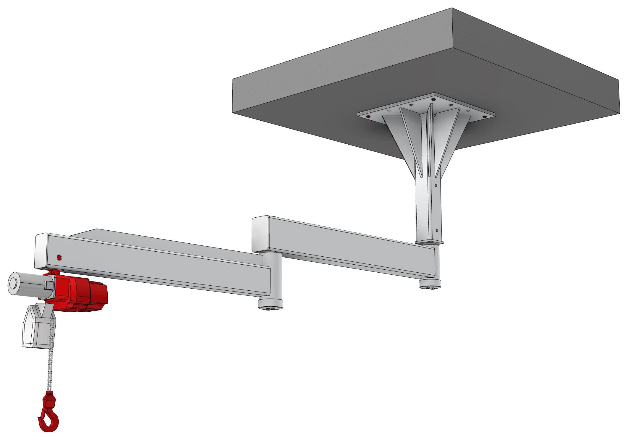 Jib Cranes - Articulated Ceiling Mounted | Materials Handling