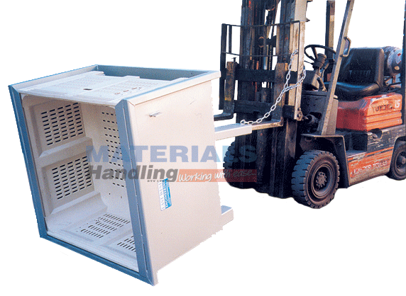 Forklift Bin Tippers | Materials Handling | Bin Tipper Experts