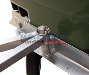Wheelie Bin Rotator Base | Materials Handling