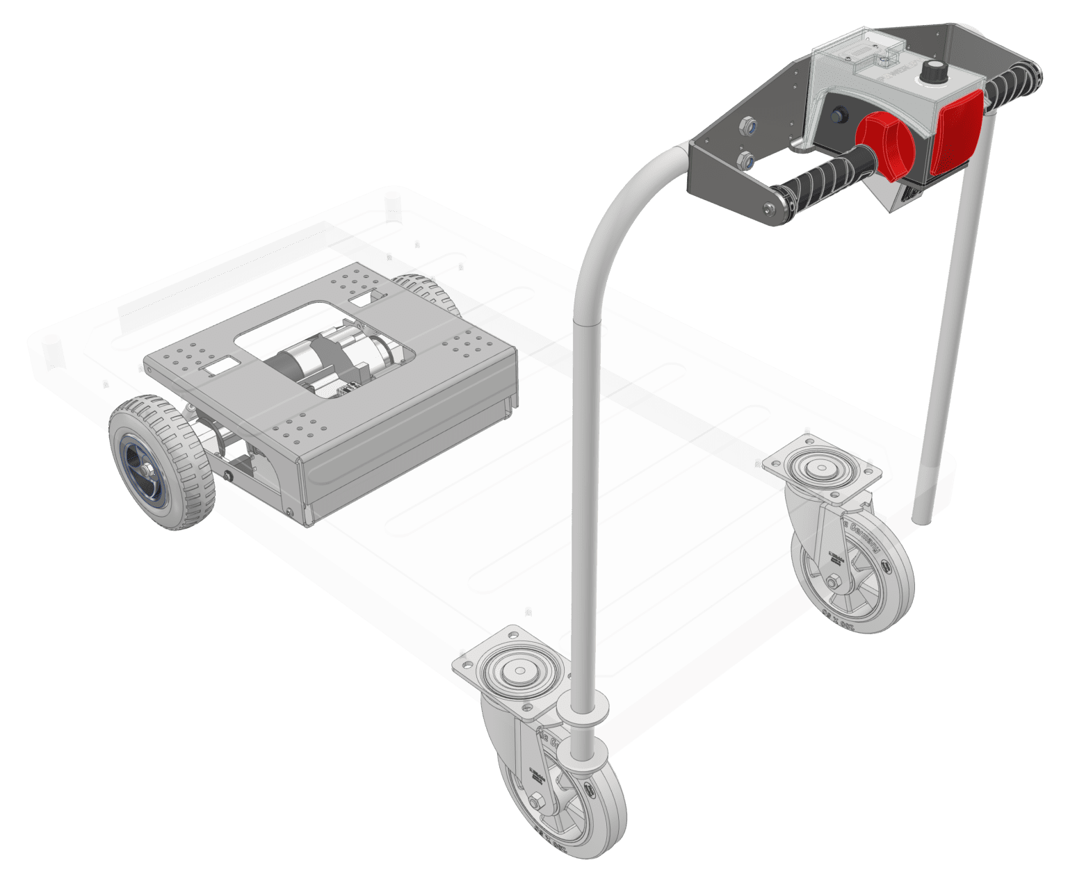 Powered Trolley Bolt On Drive Unit | Materials Handling