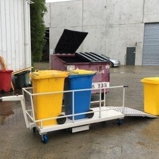 Powered Trolley Wheelie Bin Handling - Materials Handling