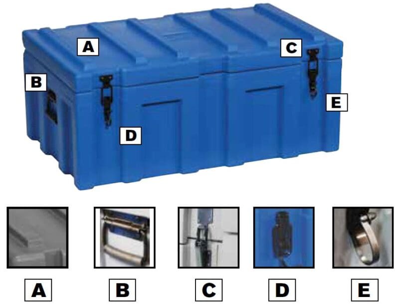 Storage Containers Spacecase | Materials Handling